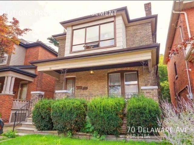 2 BR, 1 BA Apartment 70 Delaware Ave, Hamilton, ON L8M 1T7