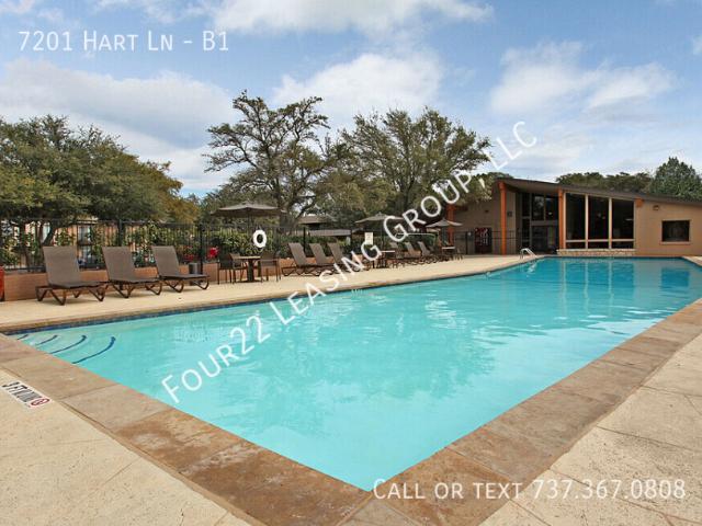2 BR, 1 BA Apartment 7201 Hart Ln, Austin, TX 78731