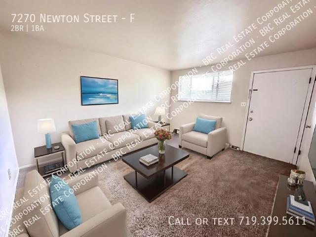 2 BR, 1 BA Apartment 7270 Newton Street, Westminster, CO 80030