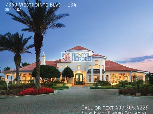 2 BR, 1 BA Apartment 7360 Westpointe Blvd, Florida, FL 32835