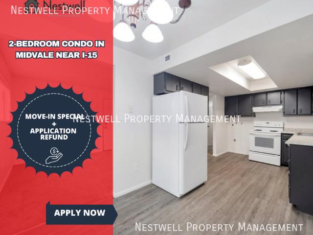 2 BR, 1 BA Apartment 8453 S Westbridge Rd, Midvale, UT 84047