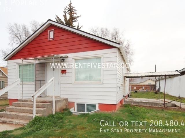 2 BR, 1 BA Apartment 846 E Poplar St, Pocatello, ID 83201
