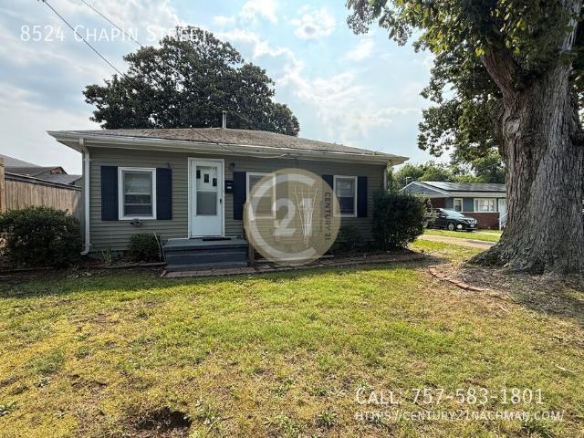 2 BR, 1 BA Apartment 8524 Chapin Street, Norfolk, VA 23503