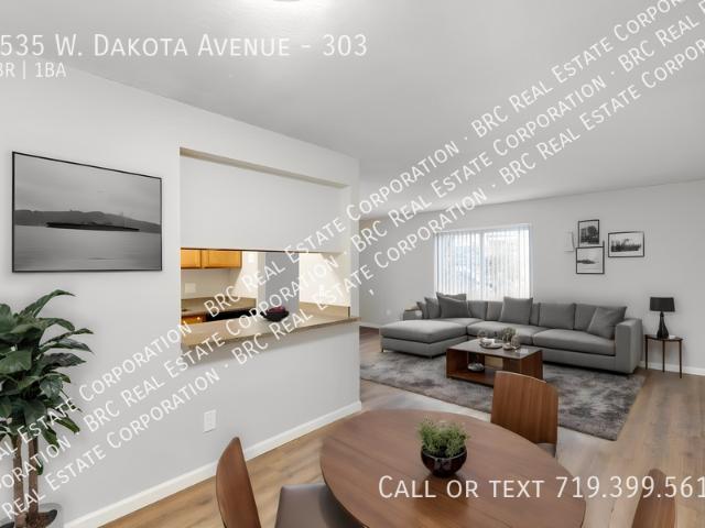 2 BR, 1 BA Apartment 8535 W. Dakota Avenue, Lakewood, CO 80226