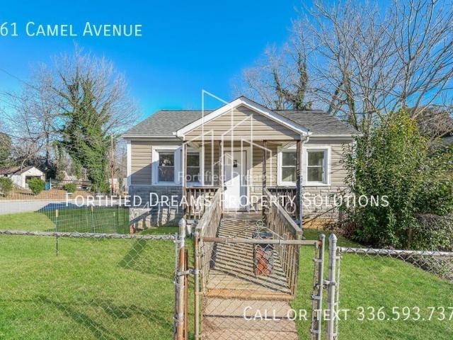 2 BR, 1 BA Apartment 861 Camel Avenue, Winston Salem, NC 27101