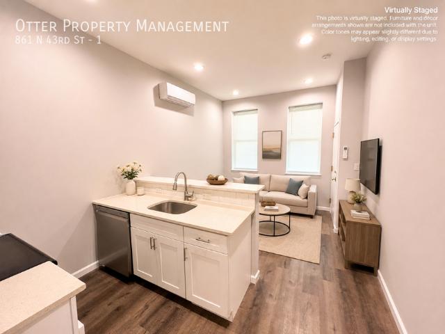 2 BR, 1 BA Apartment 861 N 43rd St, Philadelphia, PA 19104