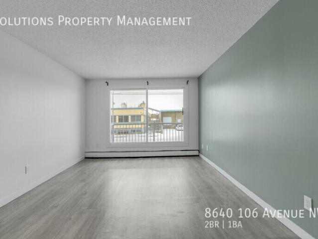 2 BR, 1 BA Apartment 8640 106 Avenue NW, Edmonton, AB T5H 0M7