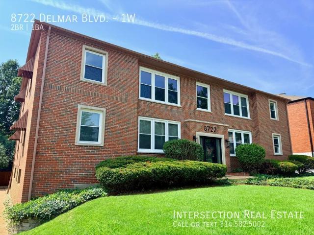 2 BR, 1 BA Apartment 8722 Delmar Blvd University City, MO 63124