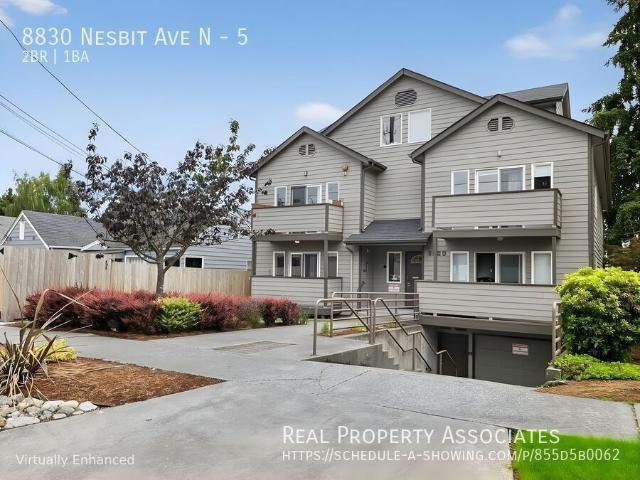2 BR, 1 BA Apartment 8830 Nesbit Ave N, Seattle, WA 98103
