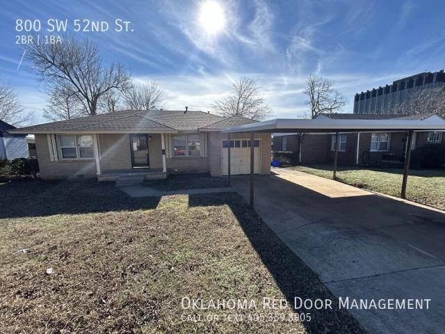 2 BR, 1 BA Apartment 800 SW 52nd St Oklahoma City, OK 73109