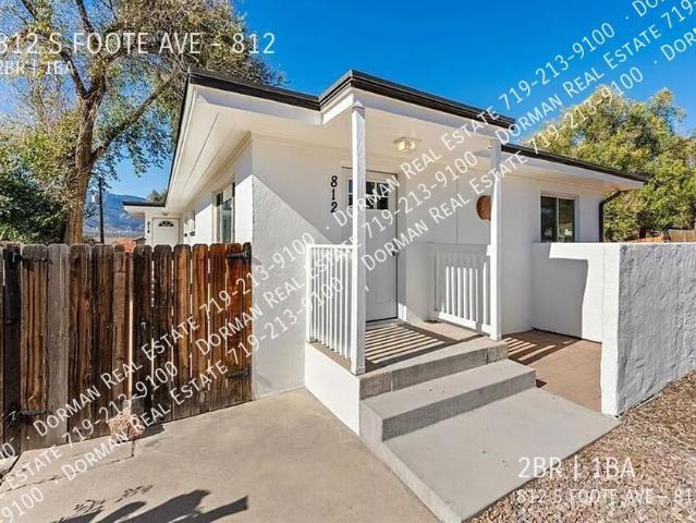 2 BR, 1 BA Apartment 812 S FOOTE AVE, COLORADO SPRINGS, CO 80910