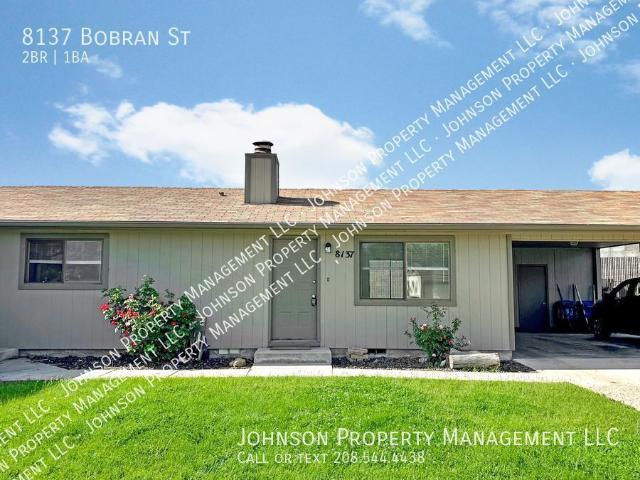 2 BR, 1 BA Apartment 8137 Bobran St, Boise, ID 83709