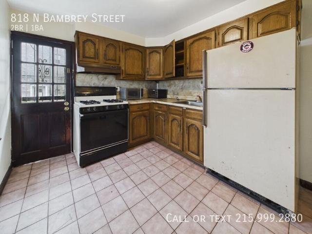 2 BR, 1 BA Apartment 818 N Bambrey Street, Philadelphia, PA 19130