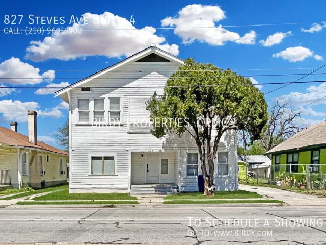 2 BR, 1 BA Apartment 827 Steves Ave Unit, San Antonio, TX 78210