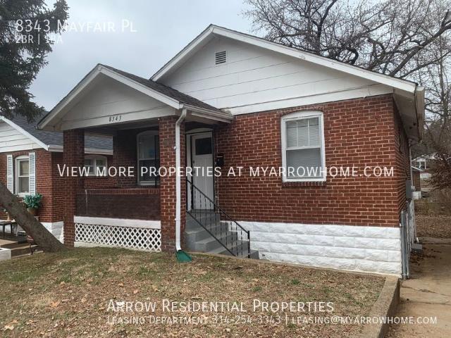 2 BR, 1 BA Apartment 8343 Mayfair Pl, Saint Louis, MO 63136