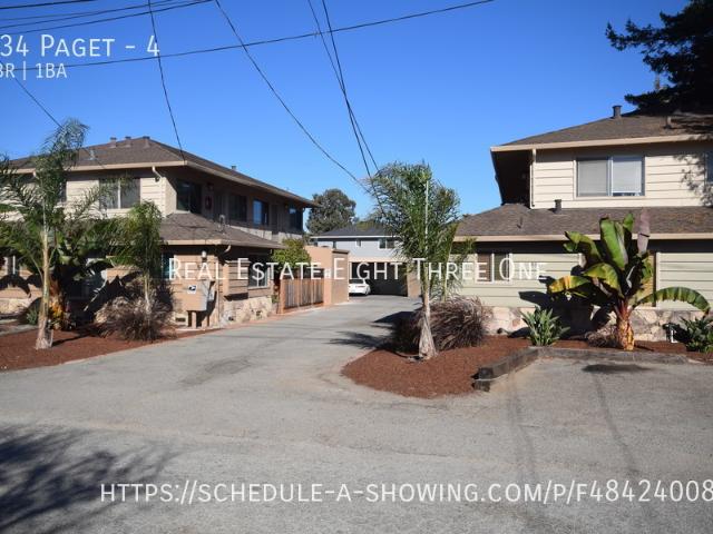 2 BR, 1 BA Apartment 834 Paget, Santa Cruz, CA 95063