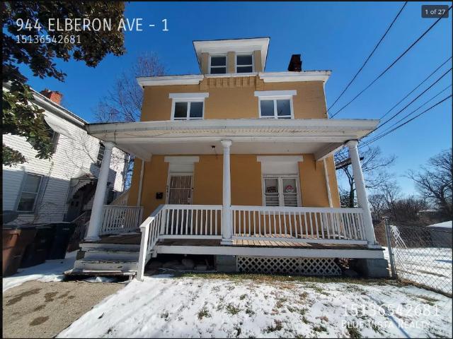 2 BR, 1 BA Apartment 944 ELBERON AVE, Cincinnati, OH 45205