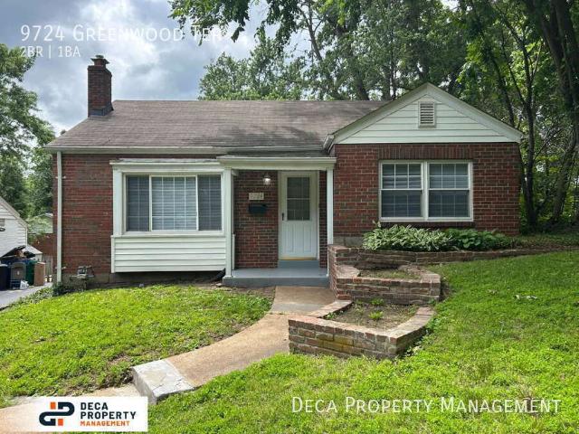 2 BR, 1 BA Apartment 9724 Greenwood Ter, Saint Louis, MO 63119