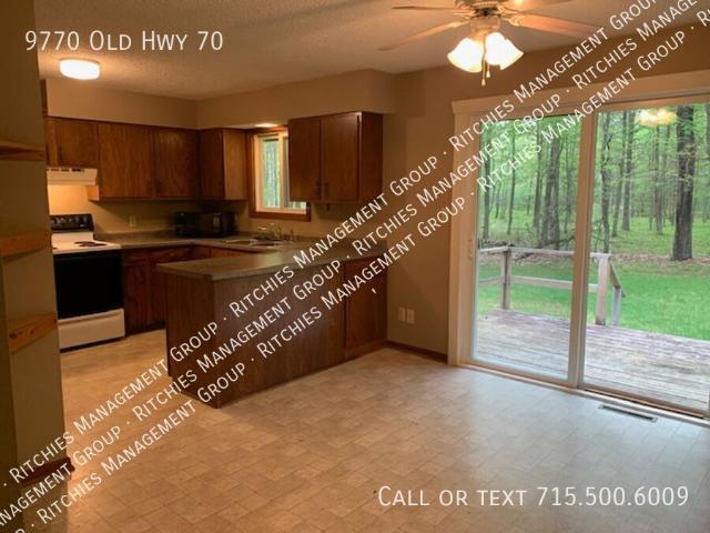 2 BR, 1 BA Apartment 9770 Old Hwy 70, Minocqua, WI 54548