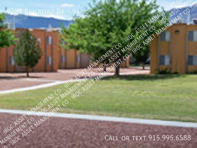 2 BR, 1 BA Apartment 9285 Railroad Dr, El Paso, TX 79924