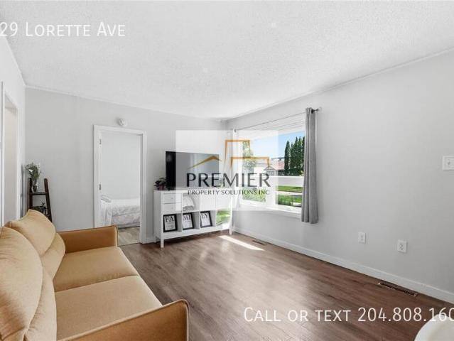 2 BR, 1 BA Apartment 929 Lorette Ave, Winnipeg, MB R3M 1V3
