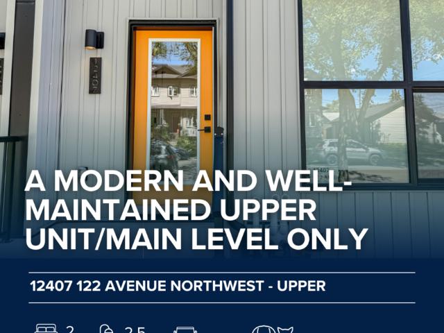 2 BR, 2.5 BA Apartment 12407 122 Ave NW, Edmonton, AB T5L 4H2
