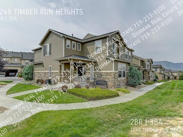 2 BR, 2.5 BA Apartment 1248 TIMBER RUN HEIGHTS, MONUMENT, CO 80132