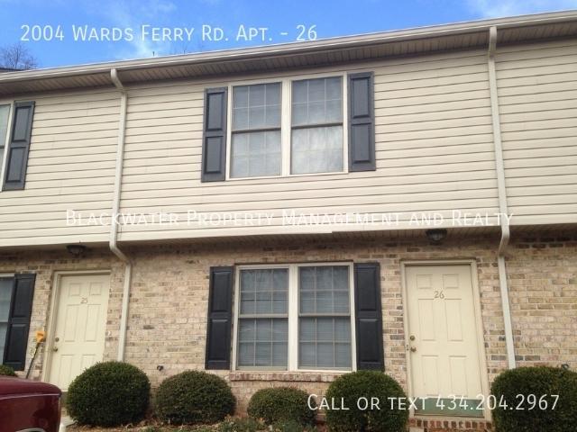 2 BR, 2.5 BA Apartment 2004 Wards Ferry Rd. Apt Lynchburg, VA 24502