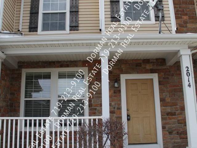 2 BR, 2.5 BA Apartment 2014 CREEKRIDGE PT, COLORADO SPRINGS, CO 80910