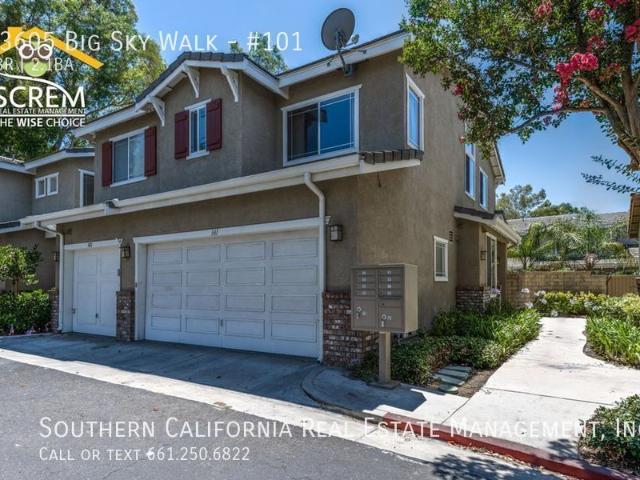 2 BR, 2.5 BA Apartment 23605 Big Sky Walk, Valencia, CA 91354