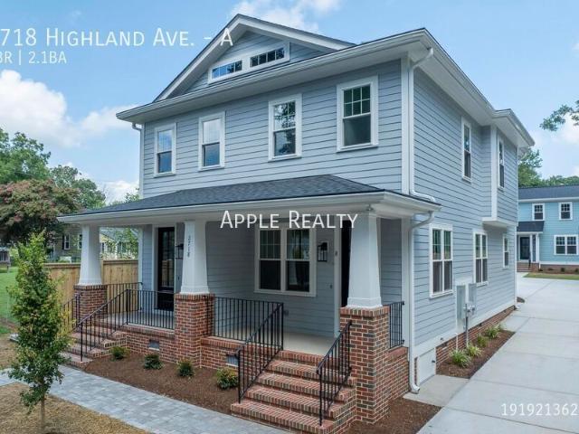 2 BR, 2.5 BA Apartment 2718 Highland Ave Durham, NC 27704
