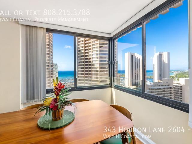 2 BR, 2.5 BA Apartment 343 Hobron Lane 2604, Honolulu, HI 96815