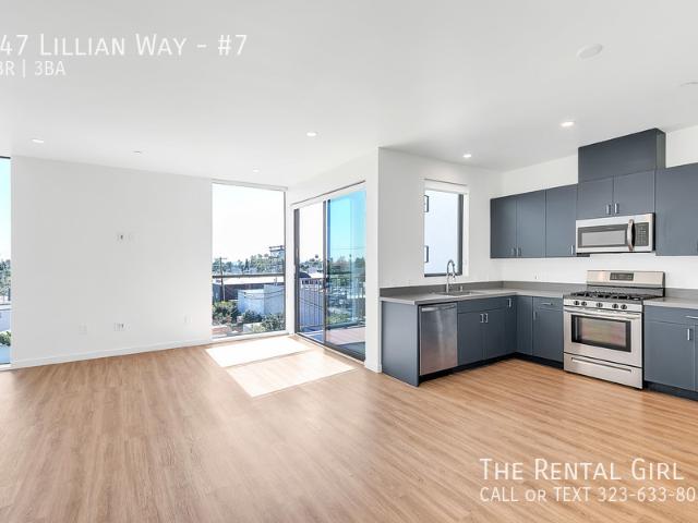 2 BR, 2.5 BA Apartment 747 Lillian Way, Los Angeles, CA 90038