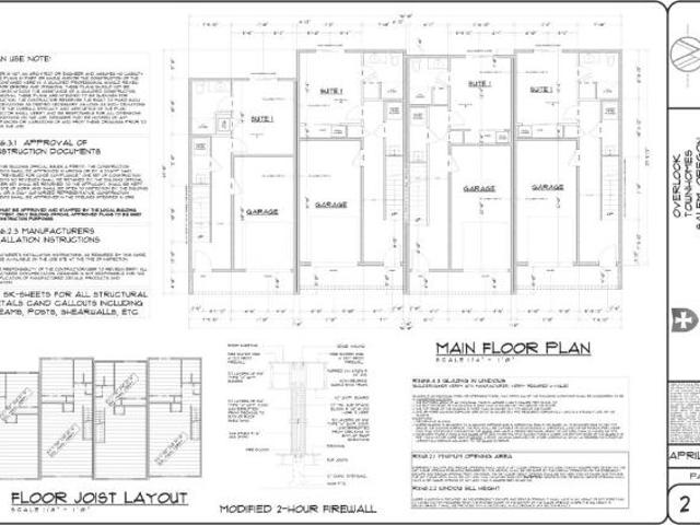2 Br, 2 bath, Townhouse/Brownstone/RowHouse 1392 Overlook Ave NW