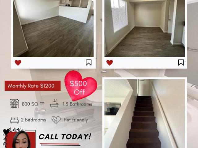 2 Br, 2 bath, Townhouse/Brownstone/RowHouse 2010 Larcus Ave