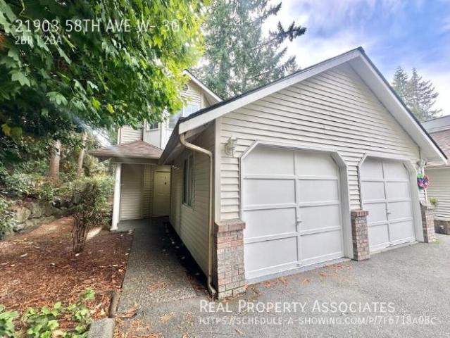 2 Br, 2 bath, Townhouse/Brownstone/RowHouse 21903 58th Ave W