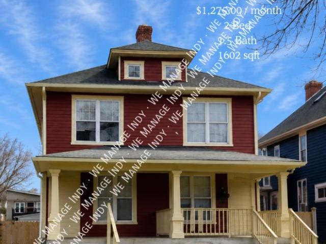 2 Br, 2 bath, Townhouse/Brownstone/RowHouse 2527 N College Ave