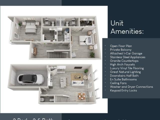 2 Br, 2 bath, Apartment 1103 S FM 1417