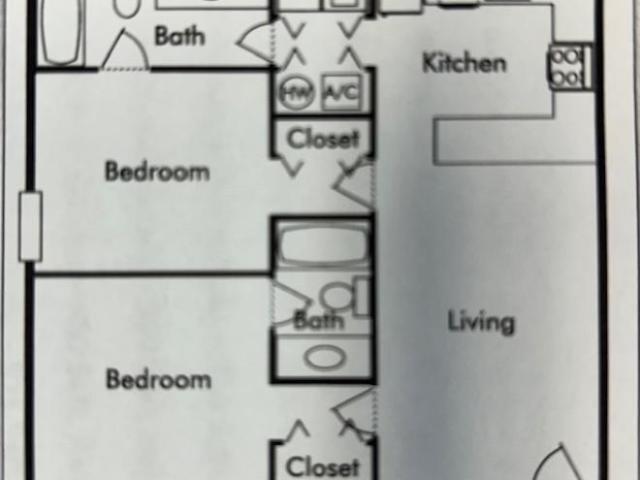 2 Br, 2 bath, Apartment 1565 Fitzgeralds Boulevard