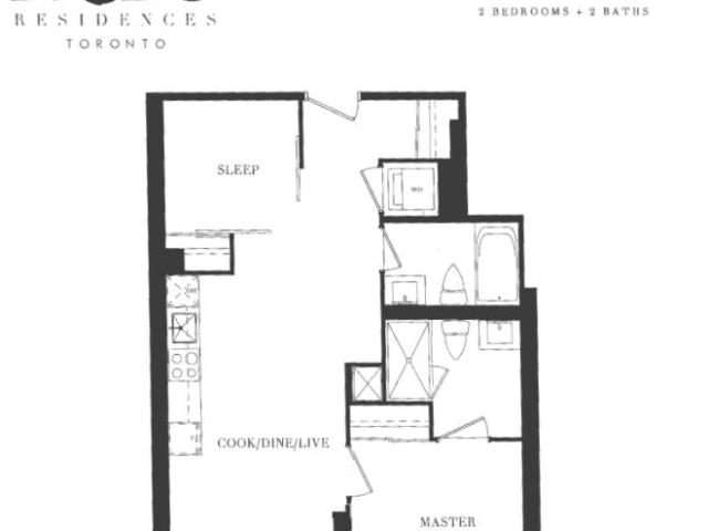 2 Br, 2 bath, Apartment 15 Mercer Street