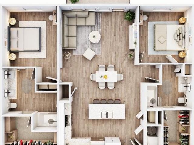 2 Br, 2 bath, Apartment 1701 N Stemmons Fwy