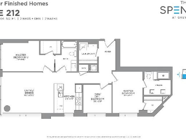2 Br, 2 bath, Apartment 360 Desch?telets Ave