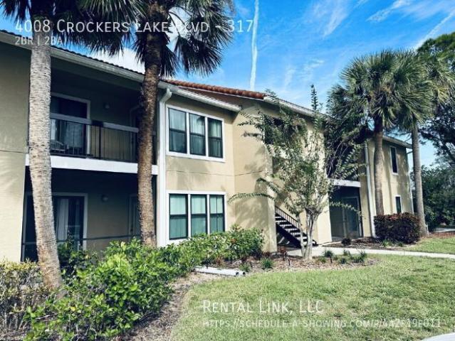 2 Br, 2 bath, Condo 4008 Crockers Lake Blvd