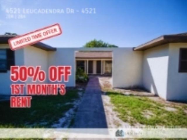 2 Br, 2 bath, Condo 4521 Leucadendra Dr