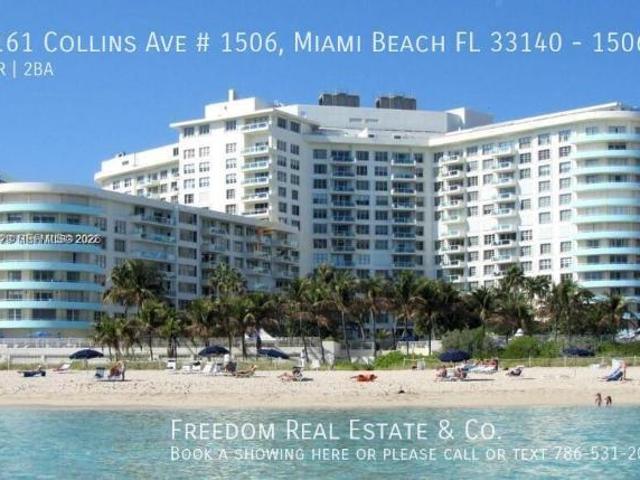 2 Br, 2 bath, Condo 5161 Collins Ave