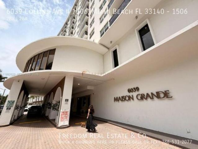 2 Br, 2 bath, Condo 6039 Collins Ave