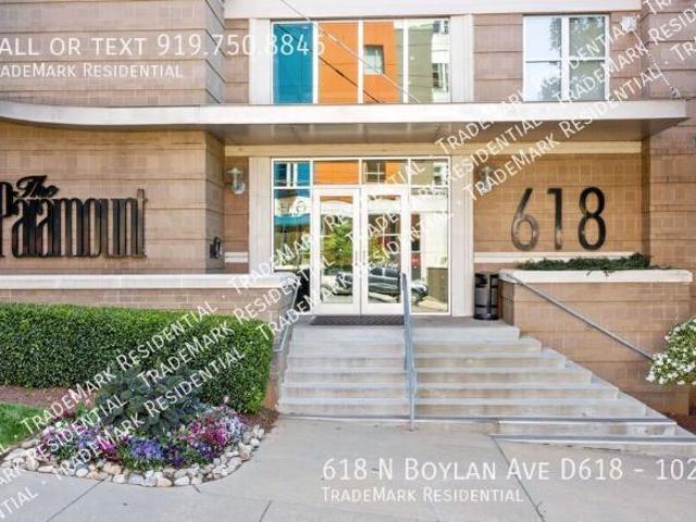 2 Br, 2 bath, Condo 618 N Boylan Ave