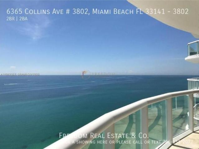 2 Br, 2 bath, Condo 6365 Collins Ave
