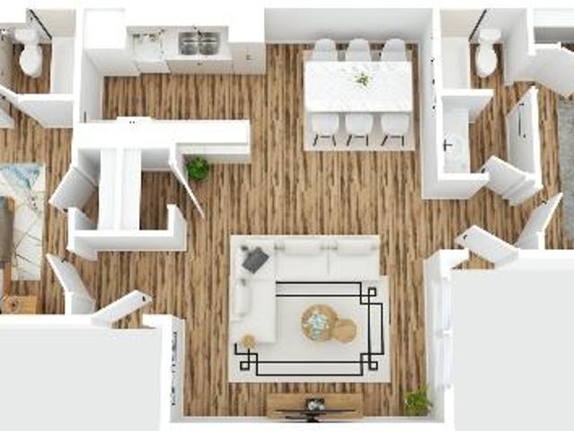 2 Br, 2 bath, Condo 801 W Gibson St