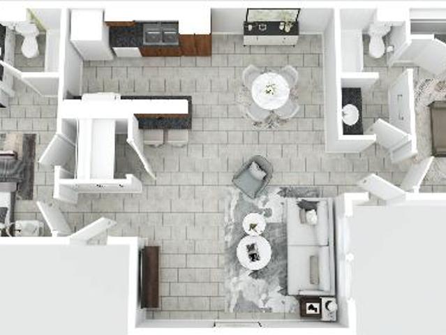 2 Br, 2 bath, Condo 801 W Gibson St